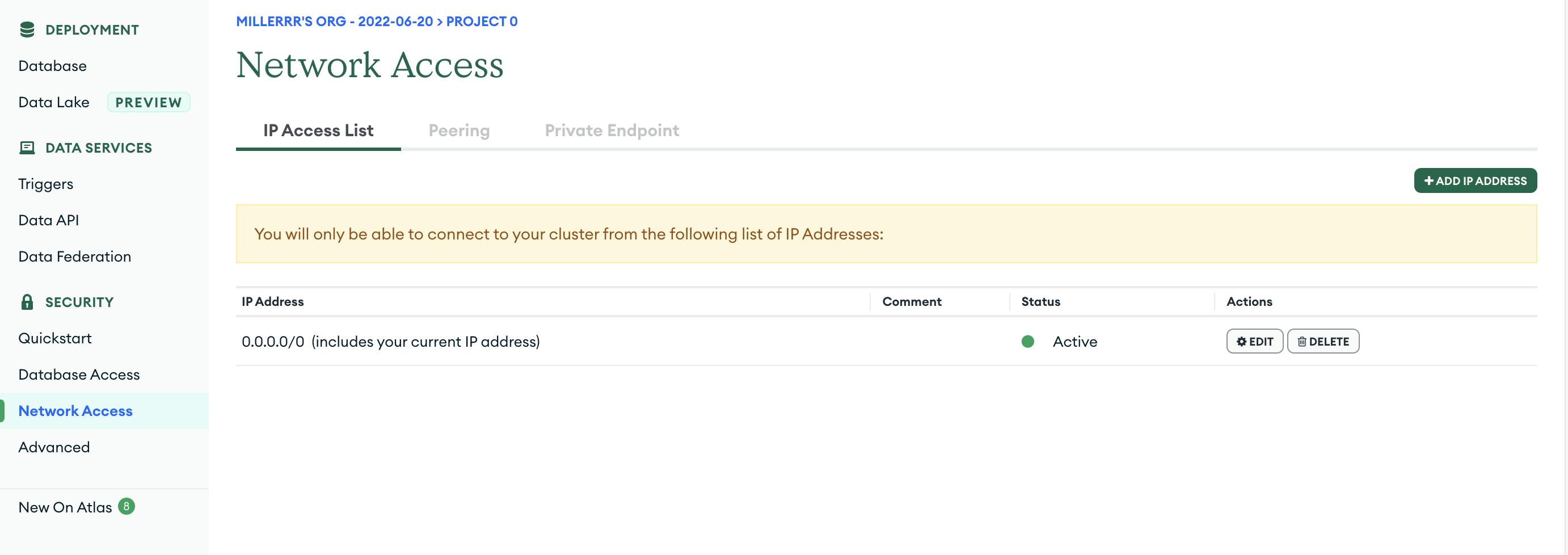 [Node.js] MongoDB 세팅