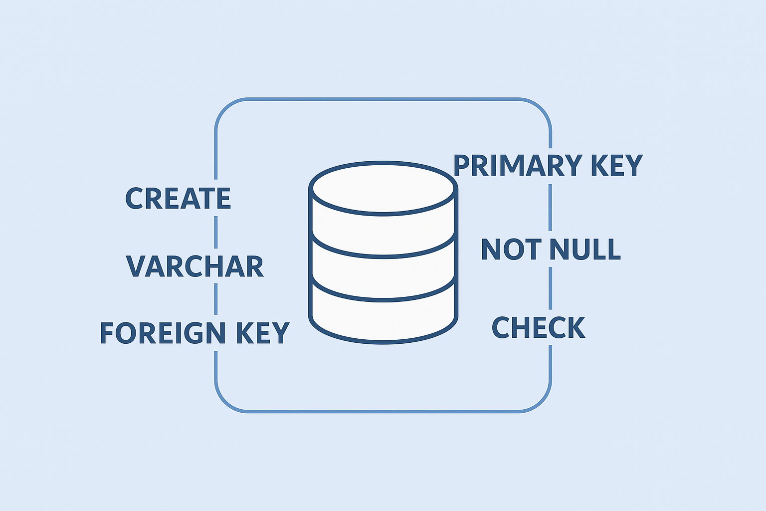 📌sql 문법 테이블 생성create Table과 제약조건constraint