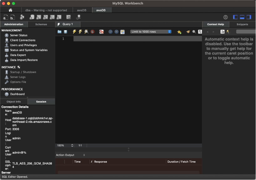 Mysql 서버 프로그램 설치하기aws에 Freetier로 Mysql 설치하기