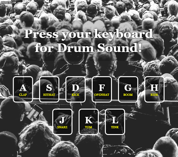 [Javascript 30] Intro & Day 01 - Drum Kit