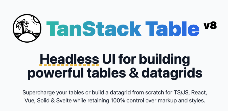 Tanstack-Table