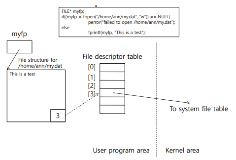 File descriptor와 File pointer