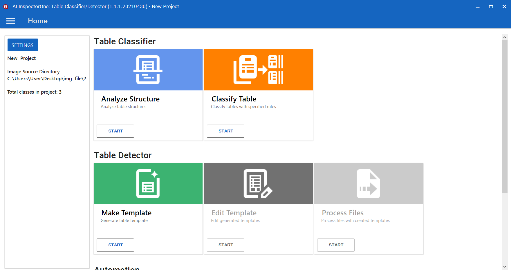 OCR(Table Classifier Detector)