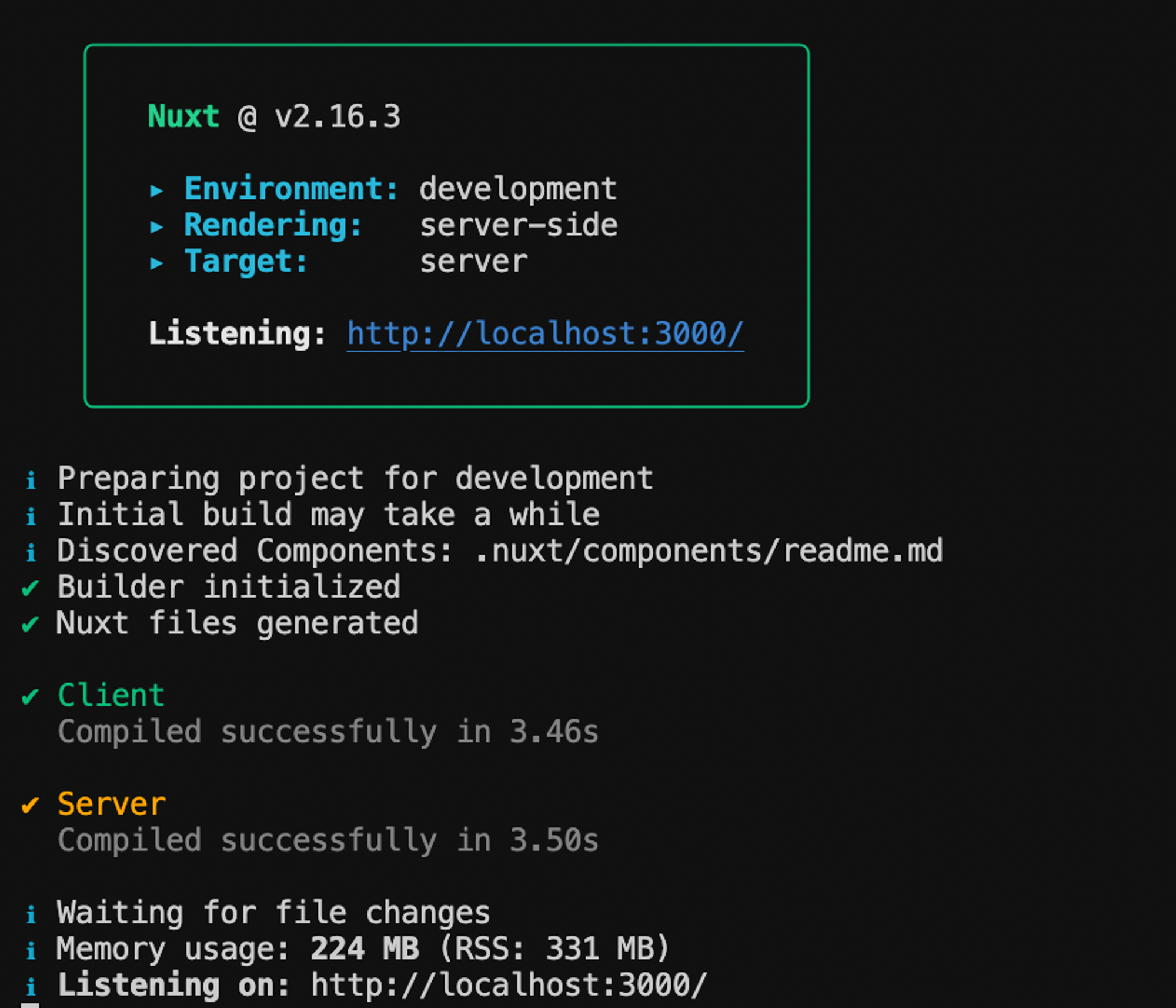 [Nuxt.js] Nuxt 프로젝트 시작하기