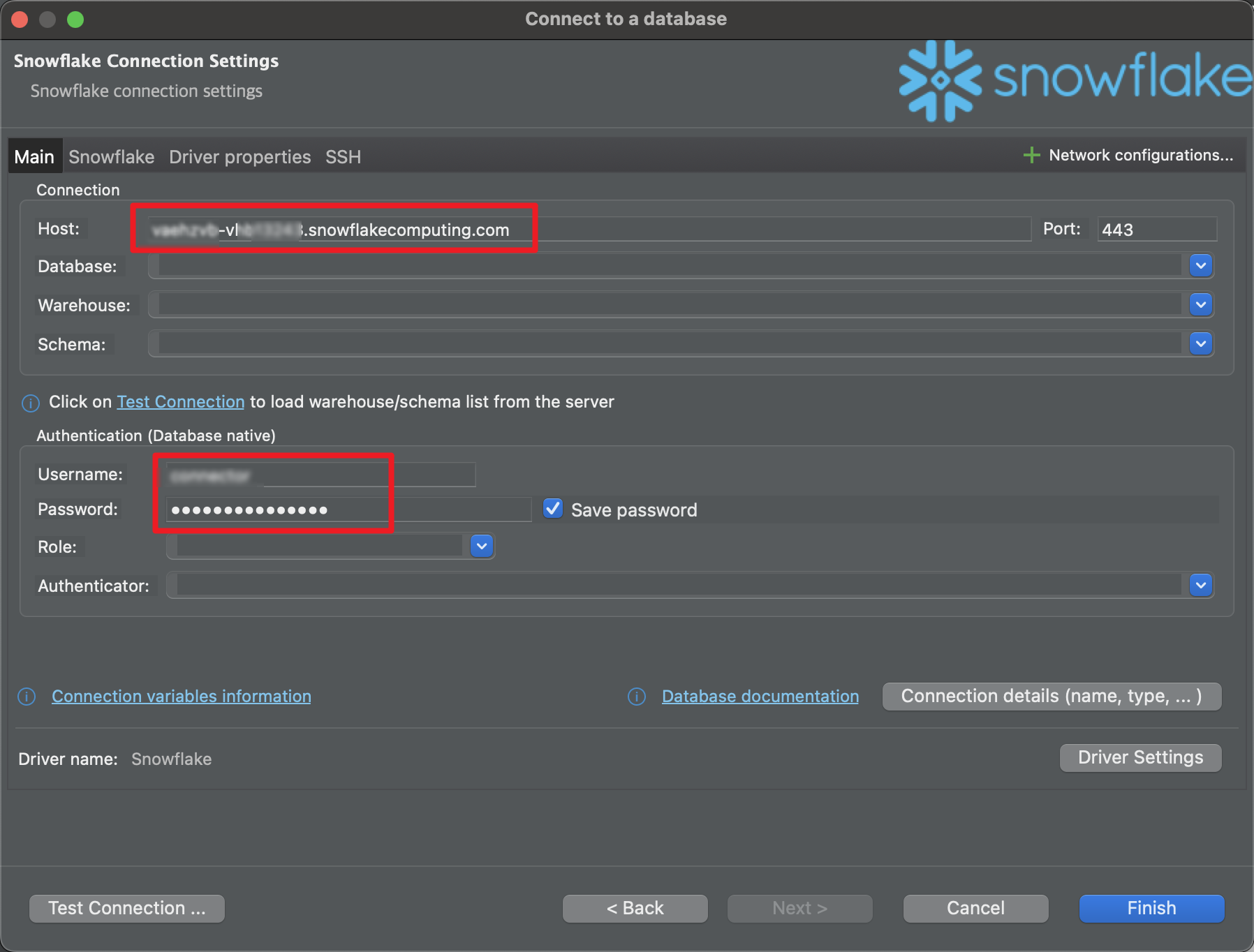 [connection] DBeaver x Snowflake