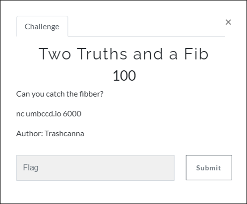 [2021-dawgctf] Two Truths and a Fib