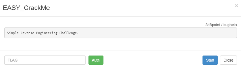 [Wargame.kr] EASY_CrackMe