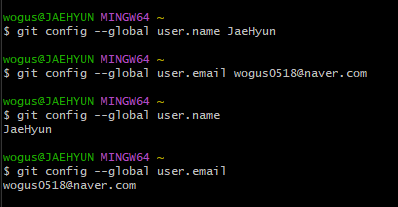 [Git & GitHub] 초기 설정, .gitignore