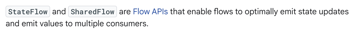 Android의 StateFlow, SharedFlow를 알아보자
