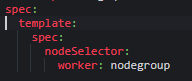 [EKS] Node Selector