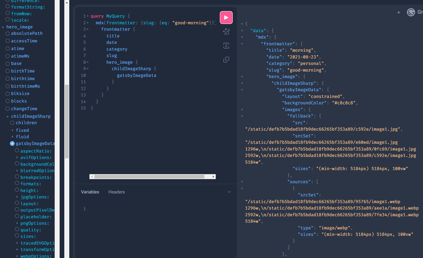 [Gatsby] Dynamic Images