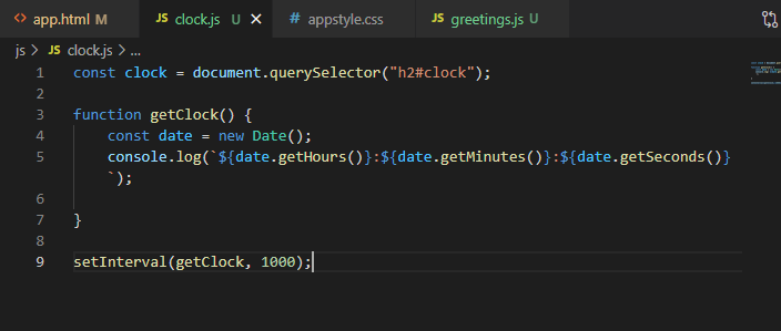 Javascript - interval, timeout & Date