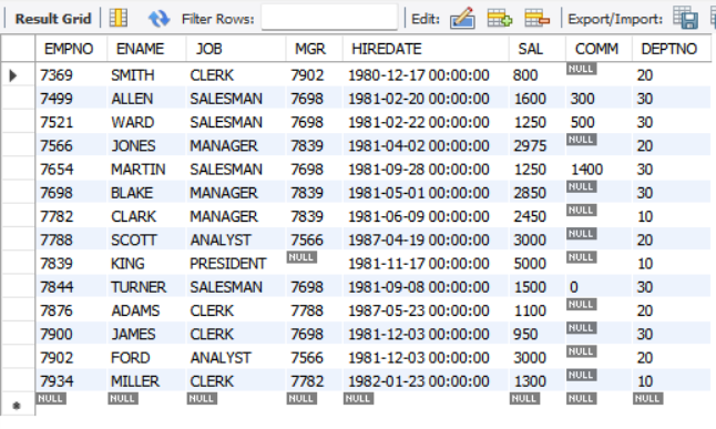 [TIL] 18일차 DB, MySQL, numpy