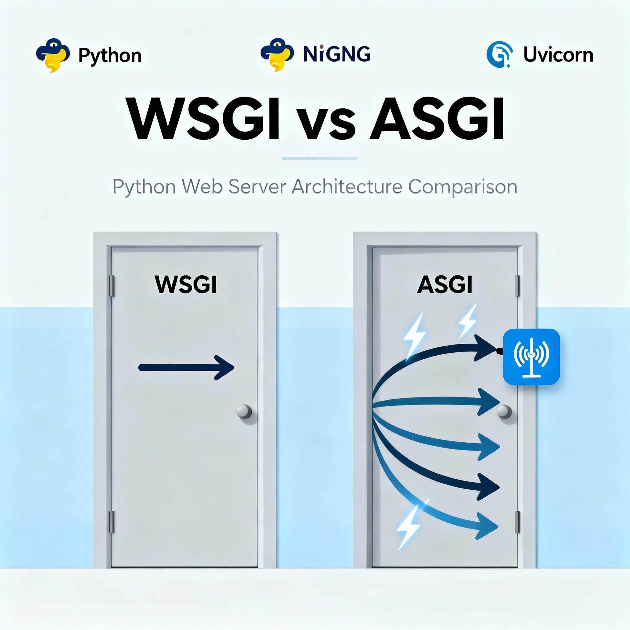 WSGI와 ASGI의 차이점
