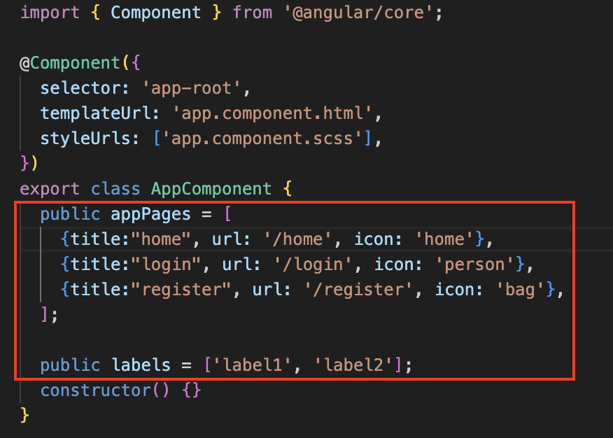side menu 직접 만들고 router 흐름 파악
