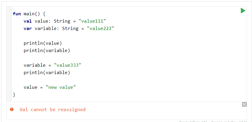 코틀린Kotlin 기본 문법 1