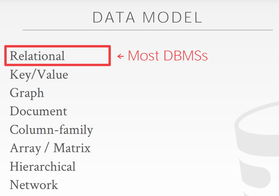 [CMU 15-445/645] 01-Course Introduction&Relational Model