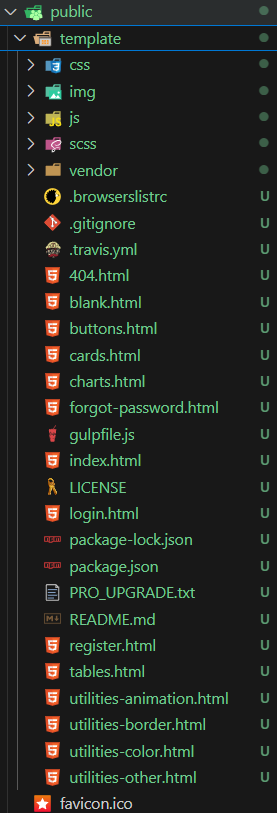 React + Bootstrap template + Tailwind CSS 섞기