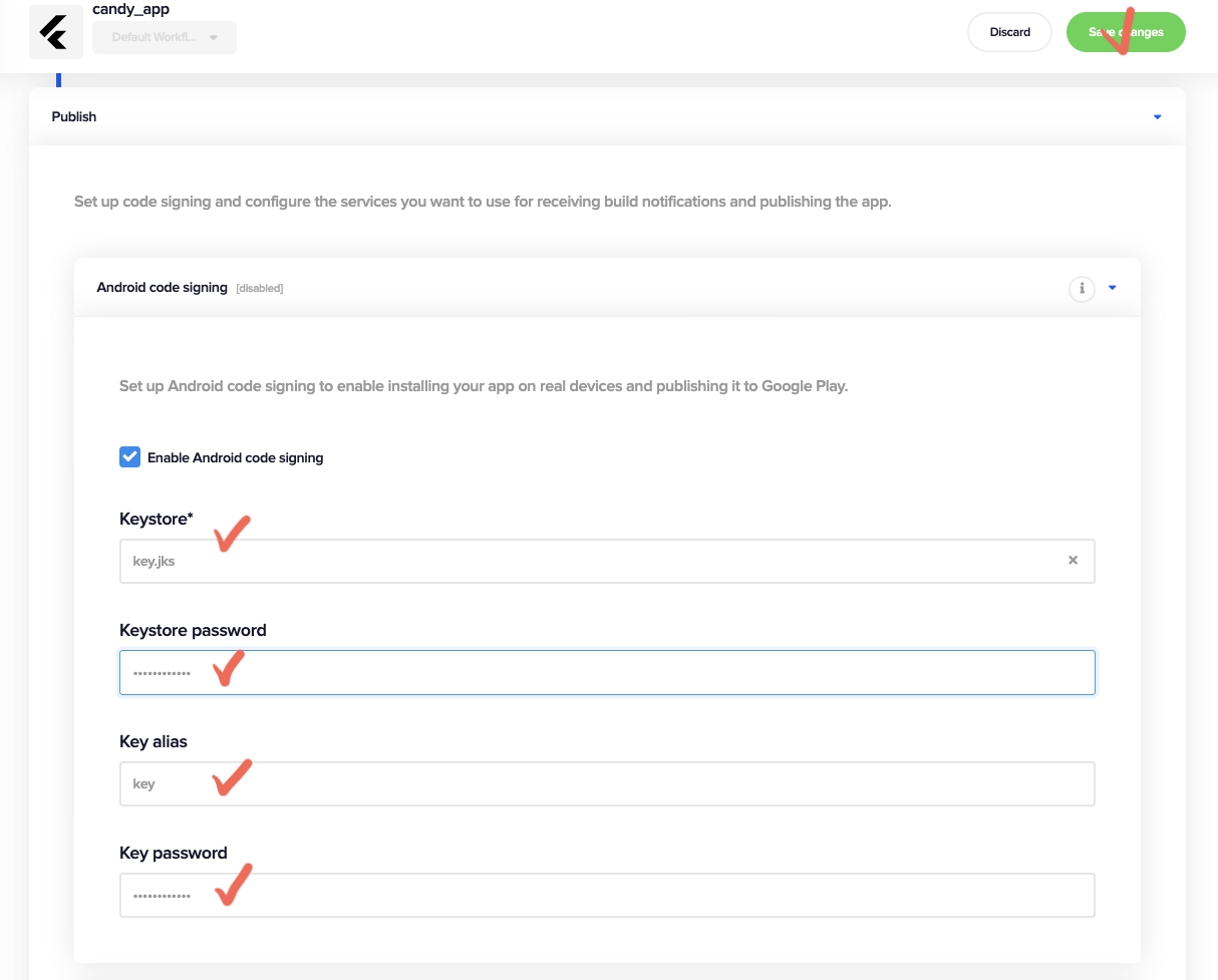 flutter CI/CD codemagic 시작하기