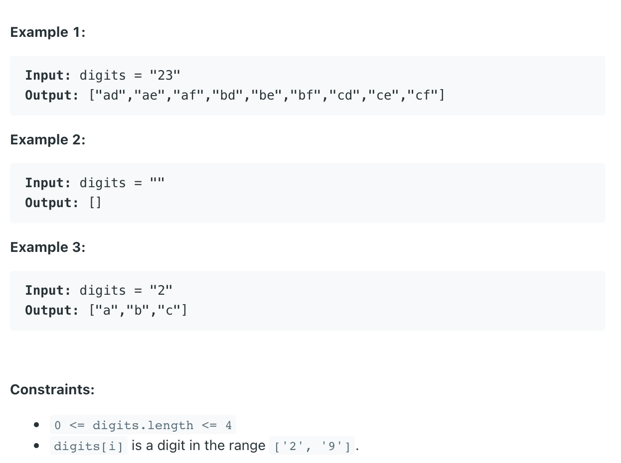 Leetcode # 17 (Python): Letter Combinations of a Phone Number