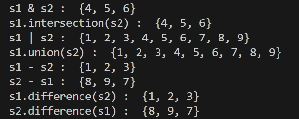 파이썬 - set, bool