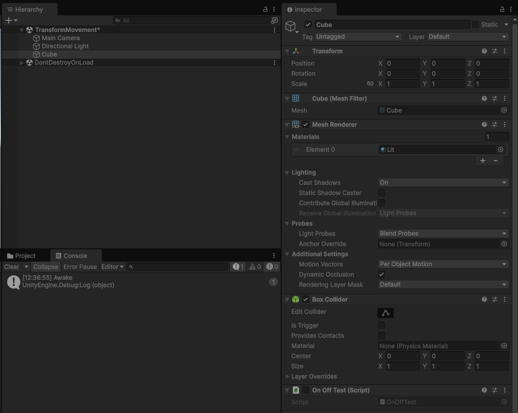 Awake, OnEnable, Start