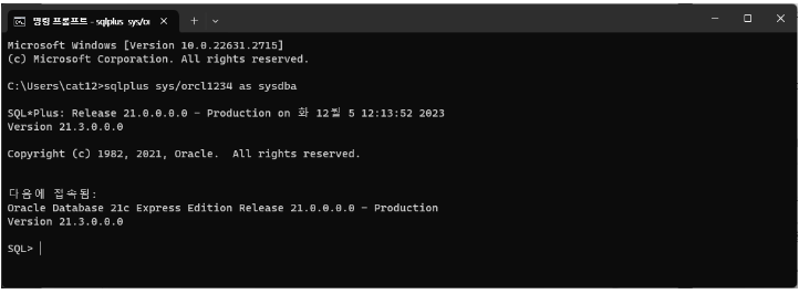 oracle 1일차 데이터베이스 DBMS/SQL 과 ORACLE/SQL+
