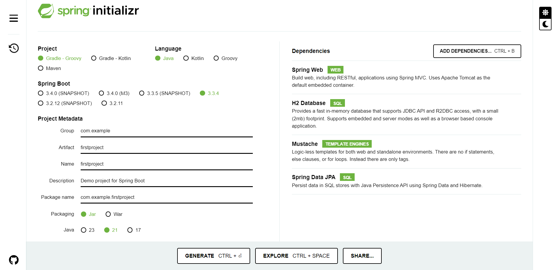 [Spring Boot] 0.setup