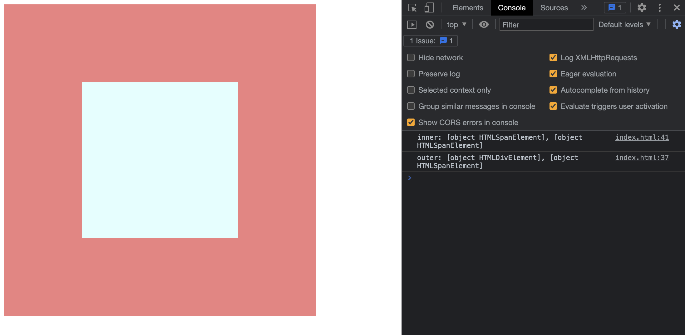 [JavaScript] 이벤트의 currentTarget과 target의 차이점