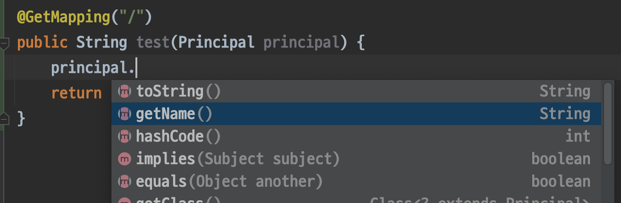 [Spring] @AuthenticationPrincipal 어노테이션