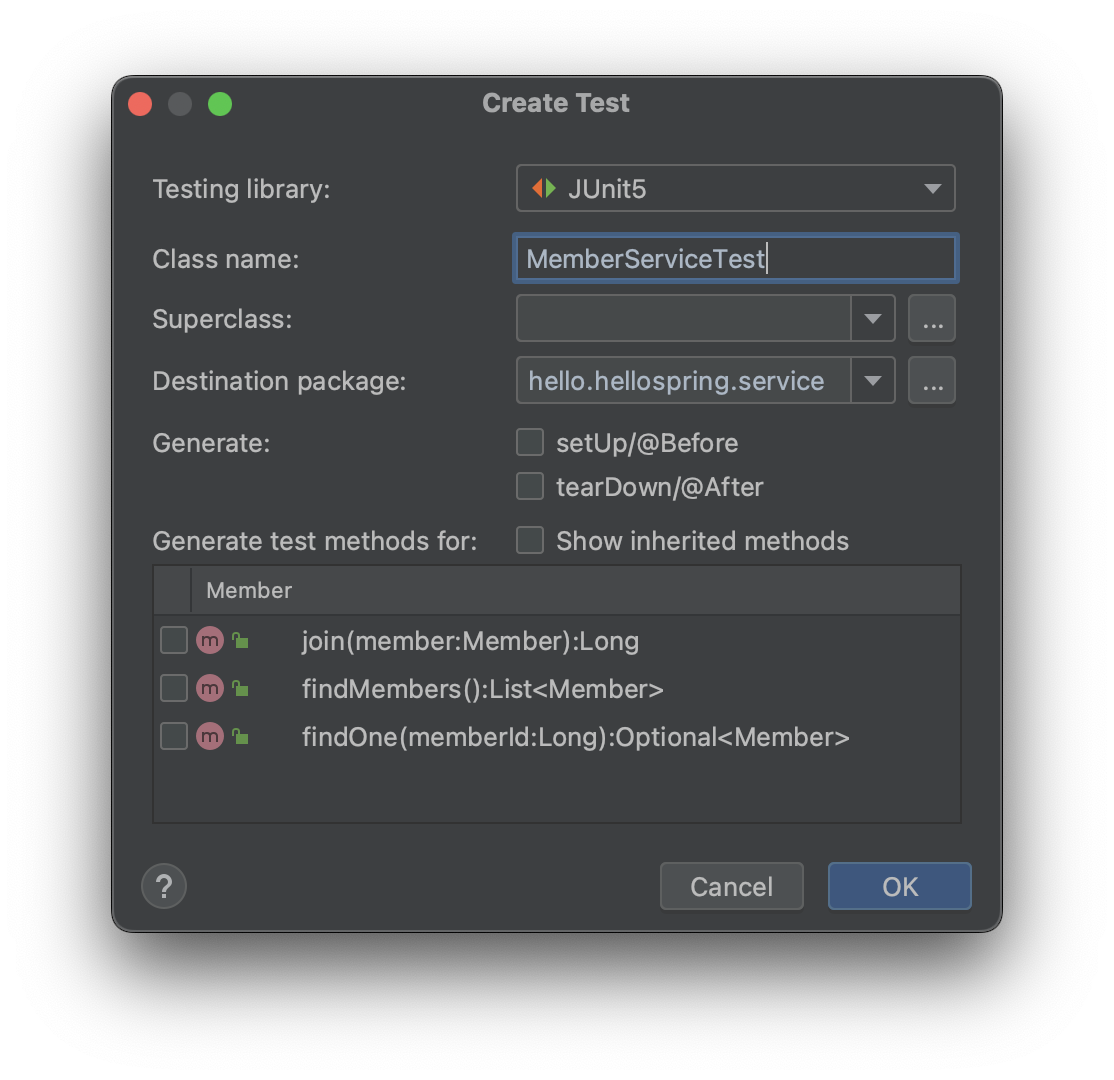 [Spring] - 3. 회원 관리 예제 - 백엔드 개발