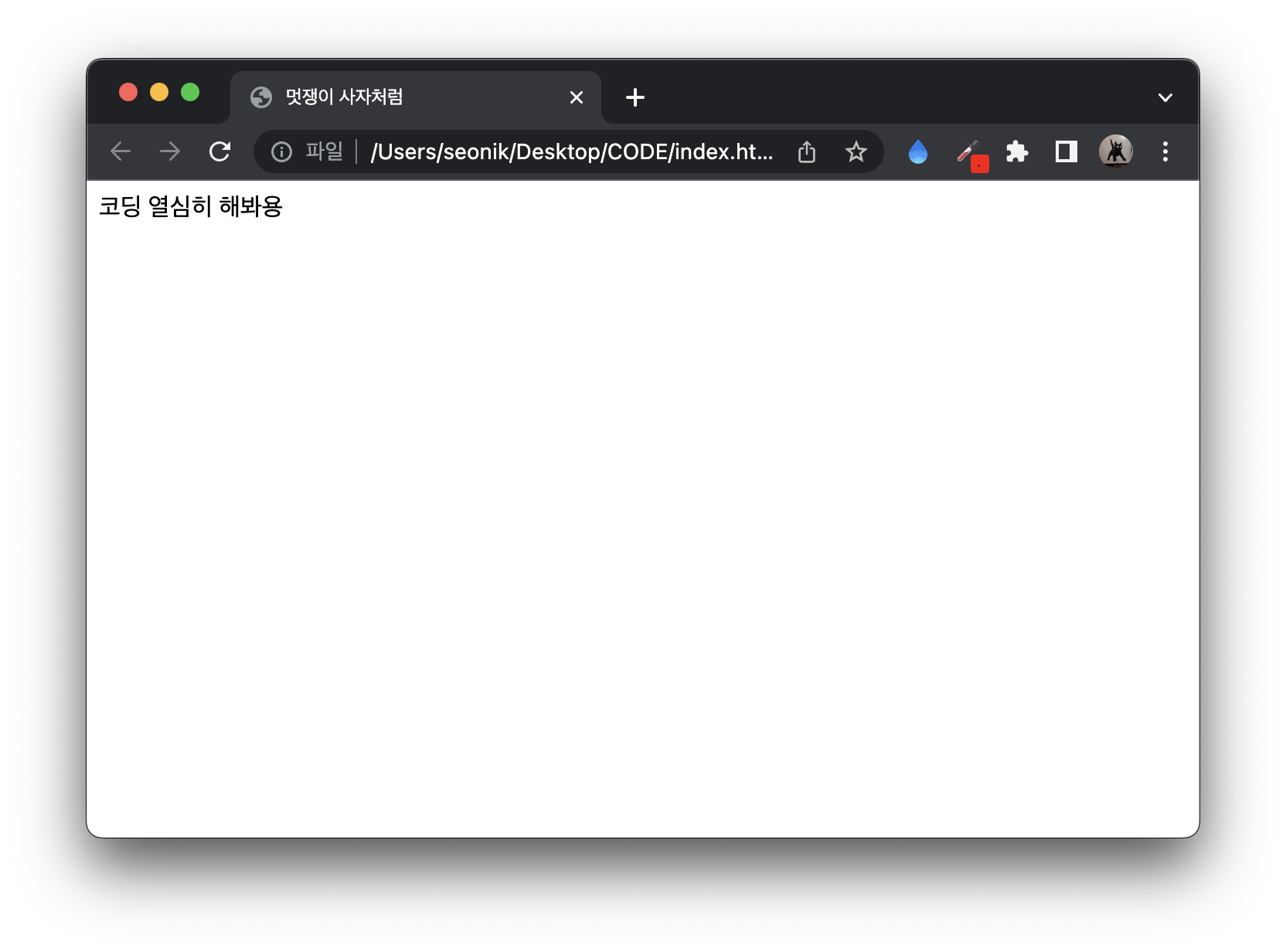 입문자를 위한 Html 기초 강의 4 Html 문서 기본 구조