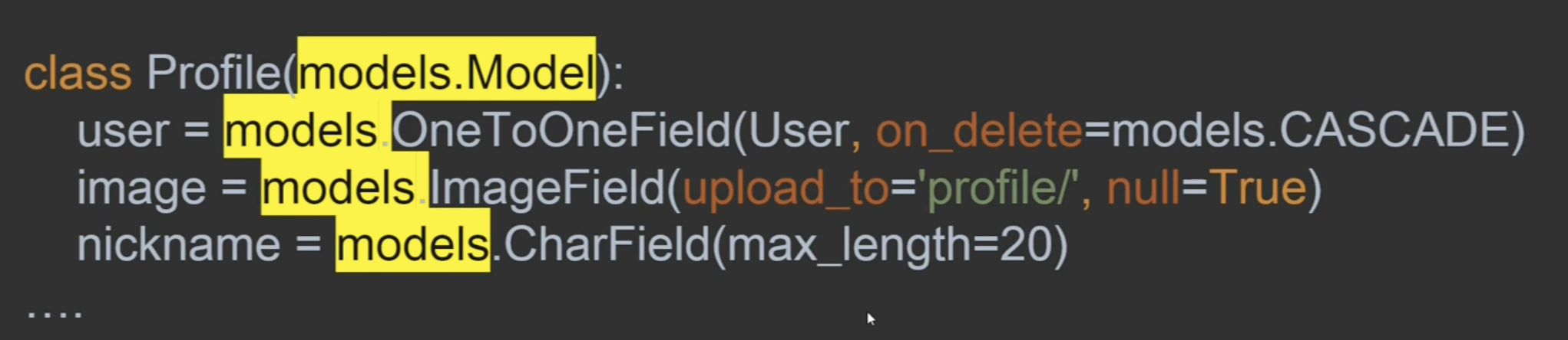 작정하고 장고 30강 - Profileapp 시작 그리고 ModelForm
