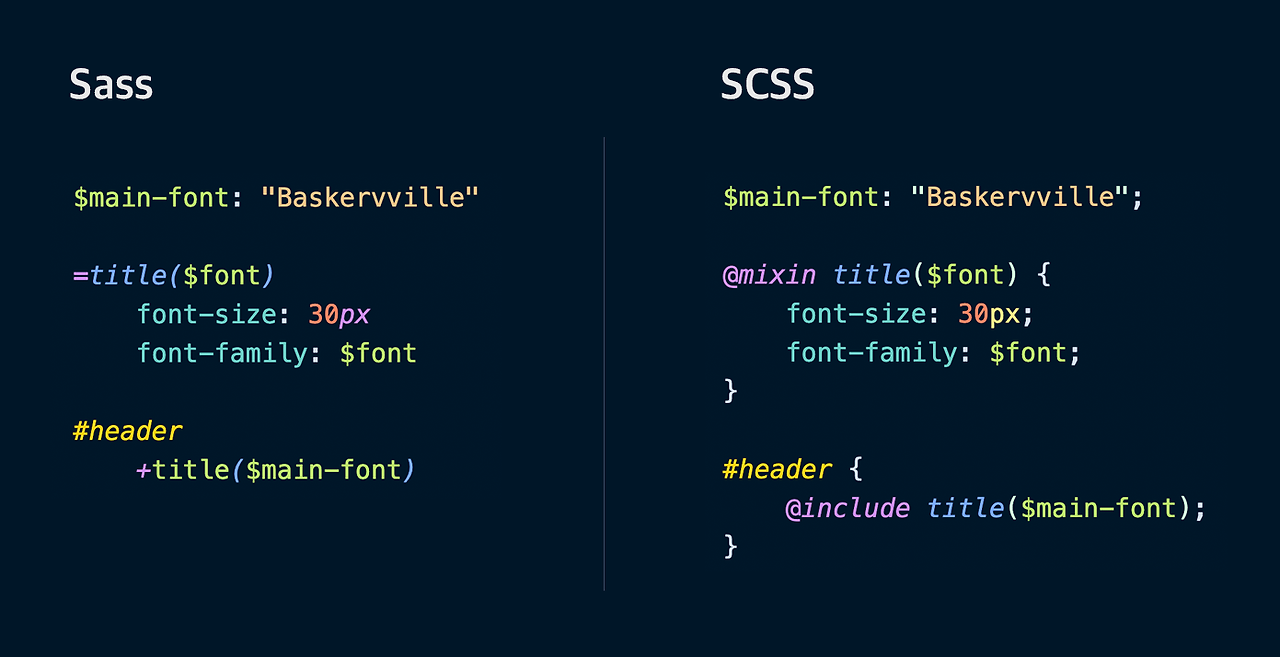SaSS & SCSS