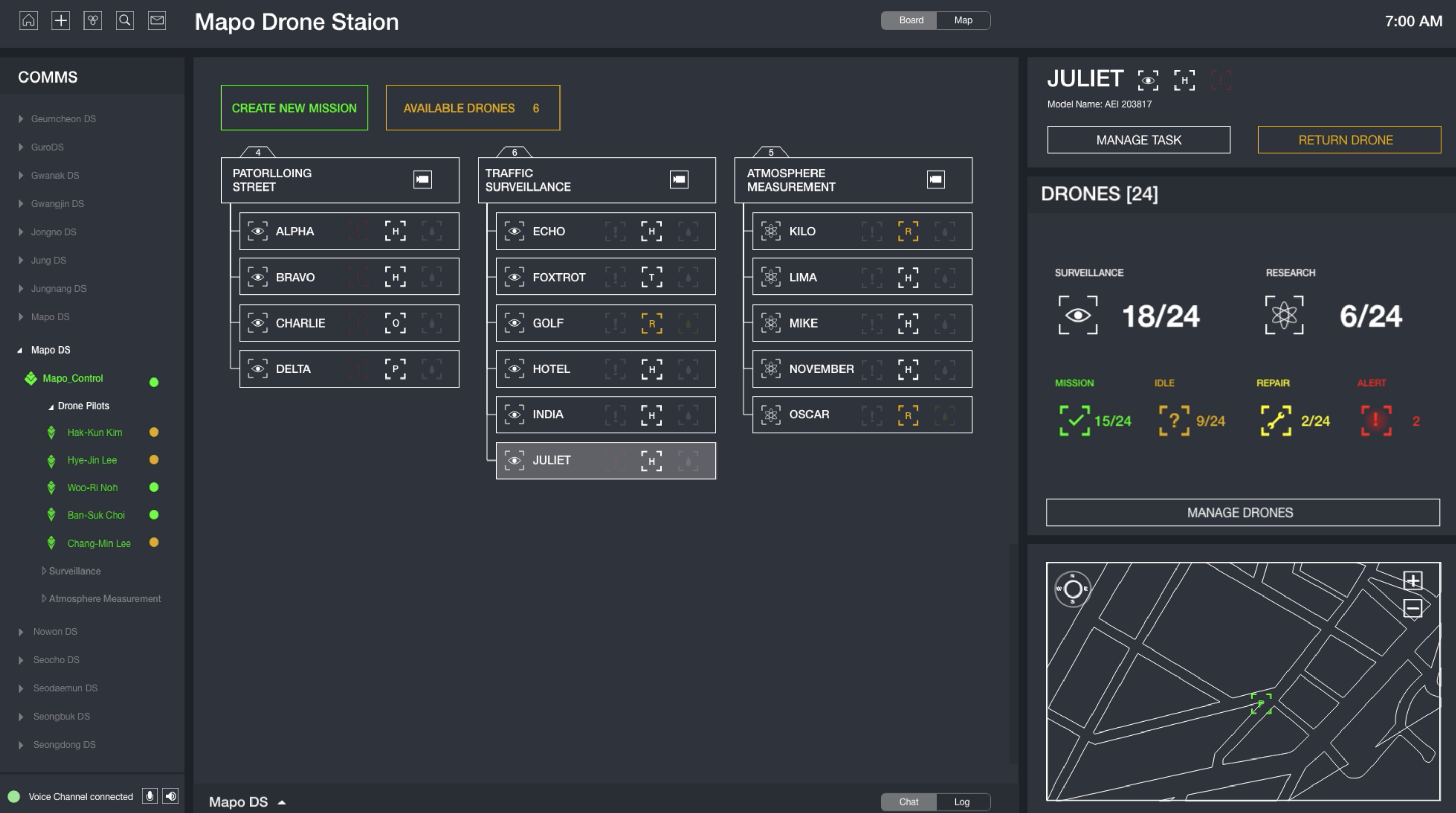 [AUTO-PILOT] Drone Management System