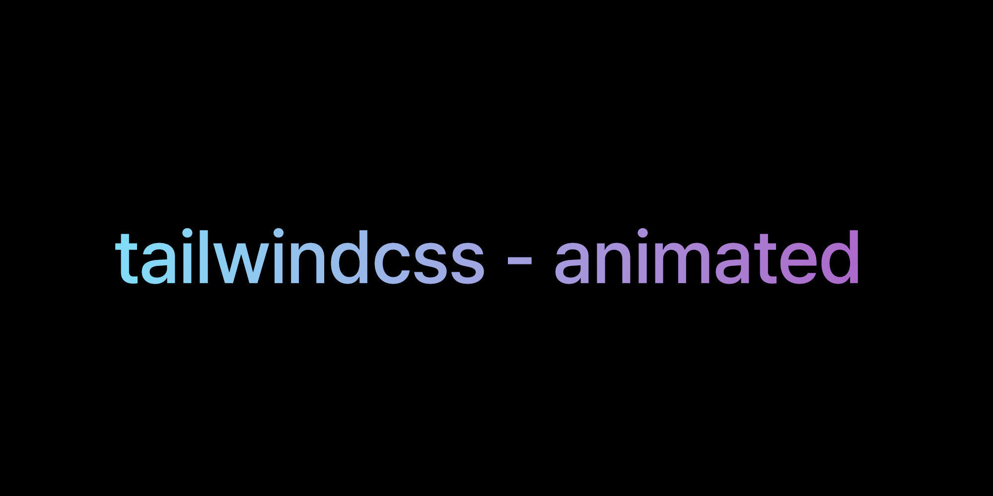 tailwindcss animated