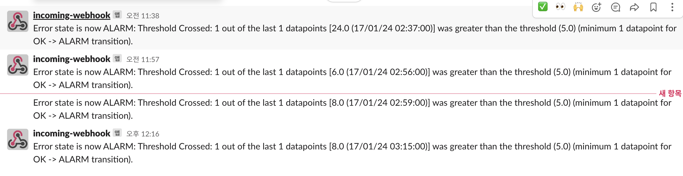 AWS CloudWatch + SNS + Lambda + Slack Webhook Alert Pipeline