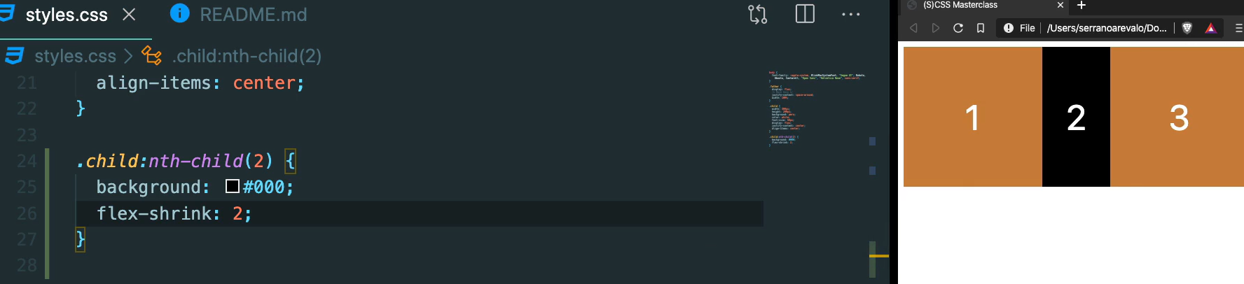 CSS_part1.6 flex-grow, flex-shrink