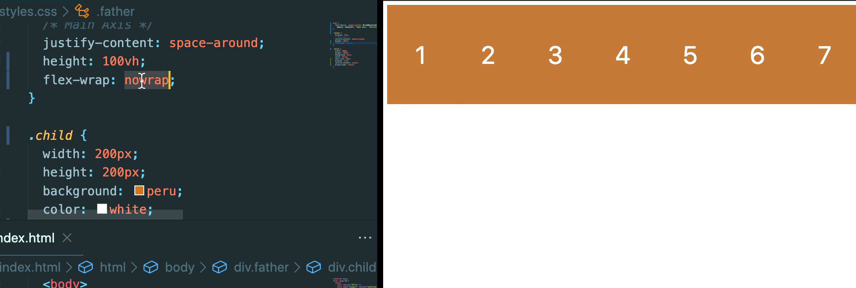 CSS_part1.5_wrap, nowrap, reverse, align-content