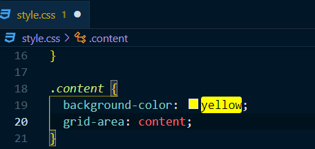 CSS_part2.3_Grid Template Area