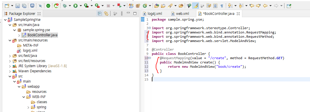 02 Spring 웹 사이트 만들어보기feat 스프링 Mvc 하루만에 배우기