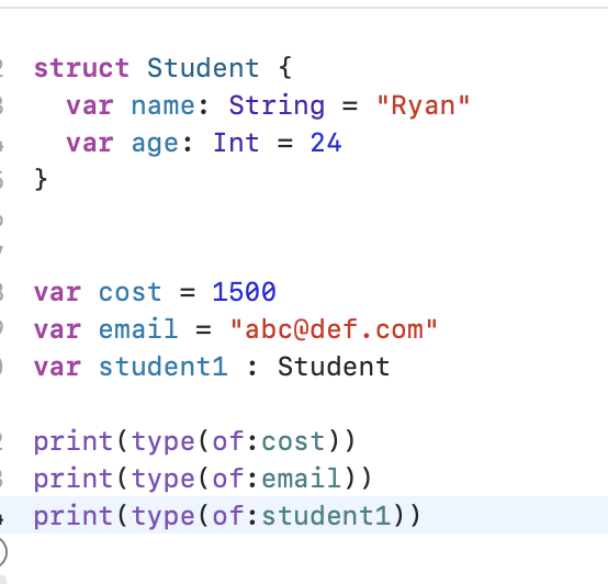 [Swift] Structure (구조체)