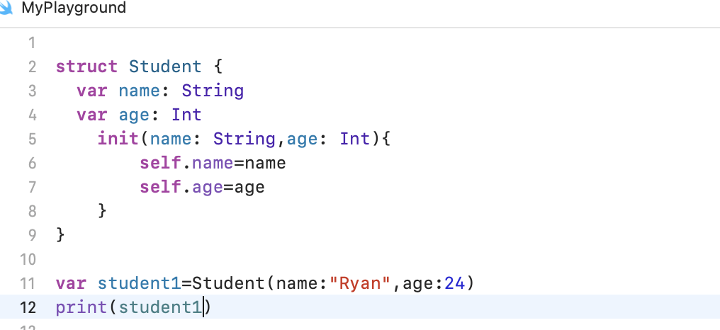 [Swift] Structure (구조체)