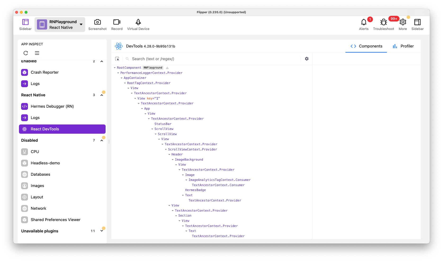 React native debugger 알아보기
