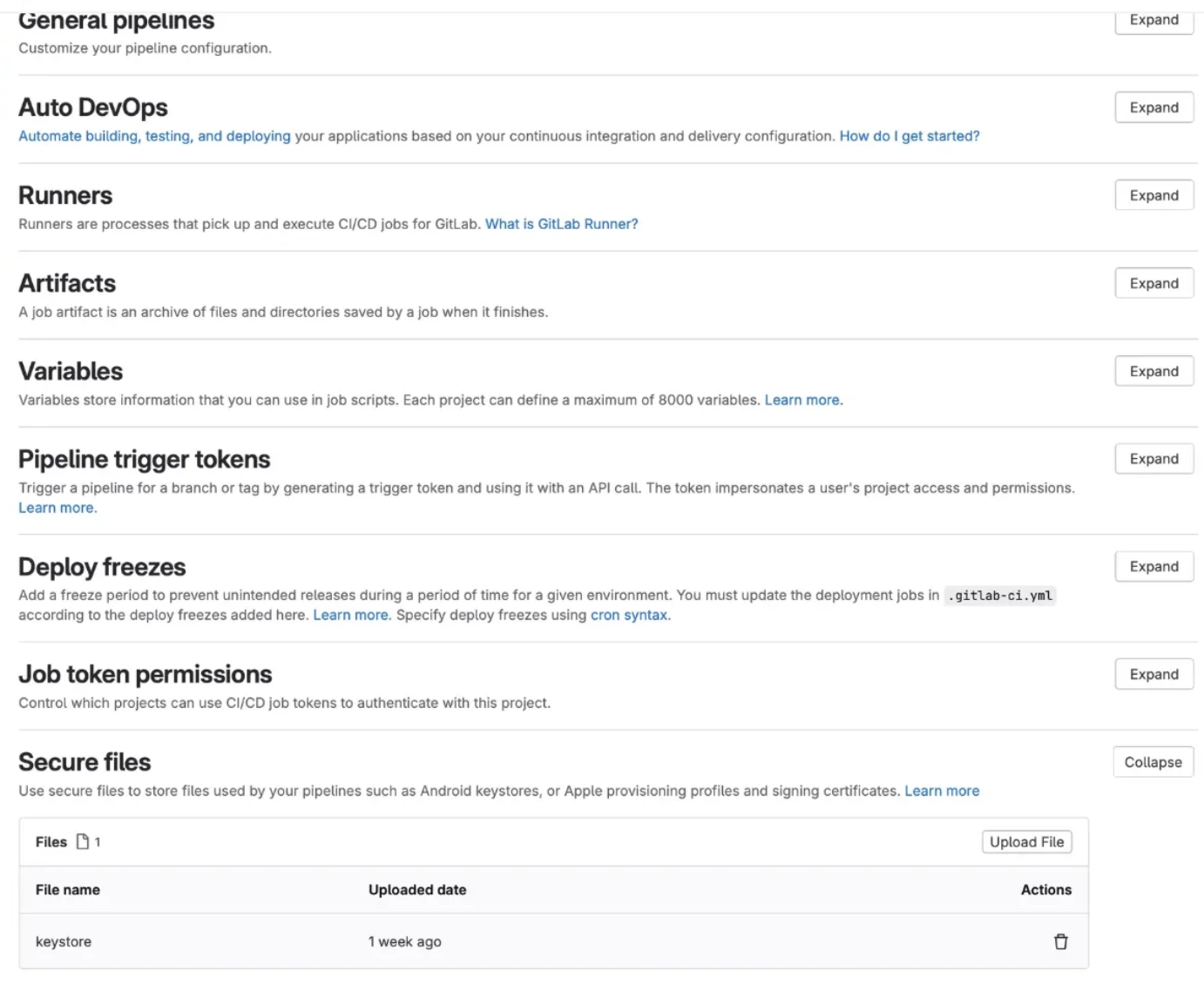 Android Gitlab CI/CD