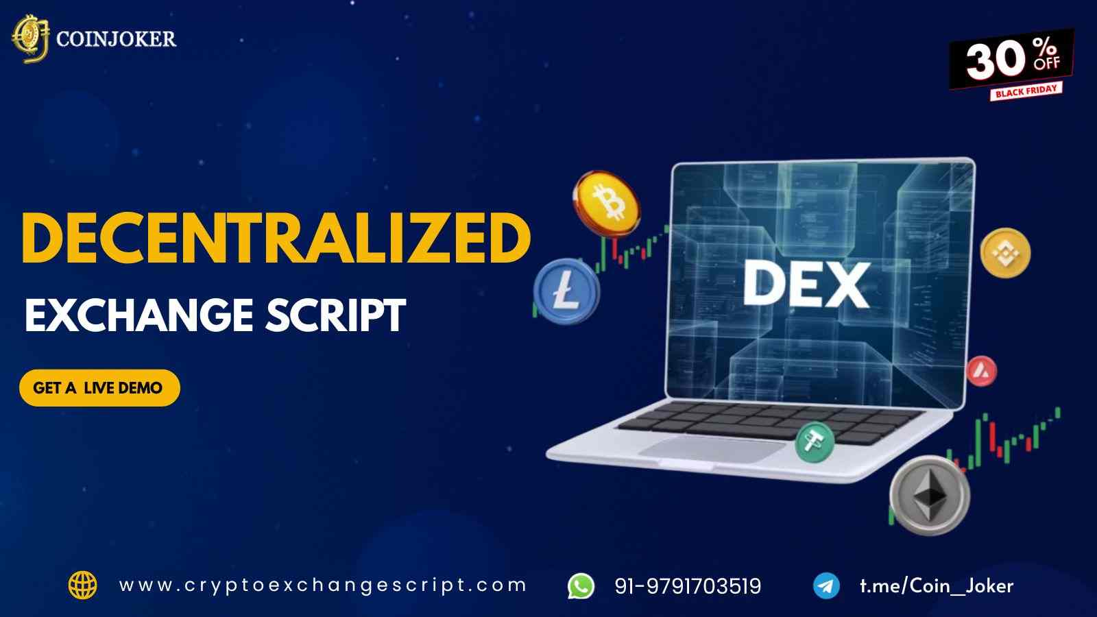 Decentralized Exchange Script: Building Cross-Chain, Secure, and Future-Ready DEX Platforms