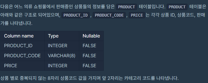 코테 연습 프로그래머스 Sql 가격대 별 상품 개수 구하기 Truncate