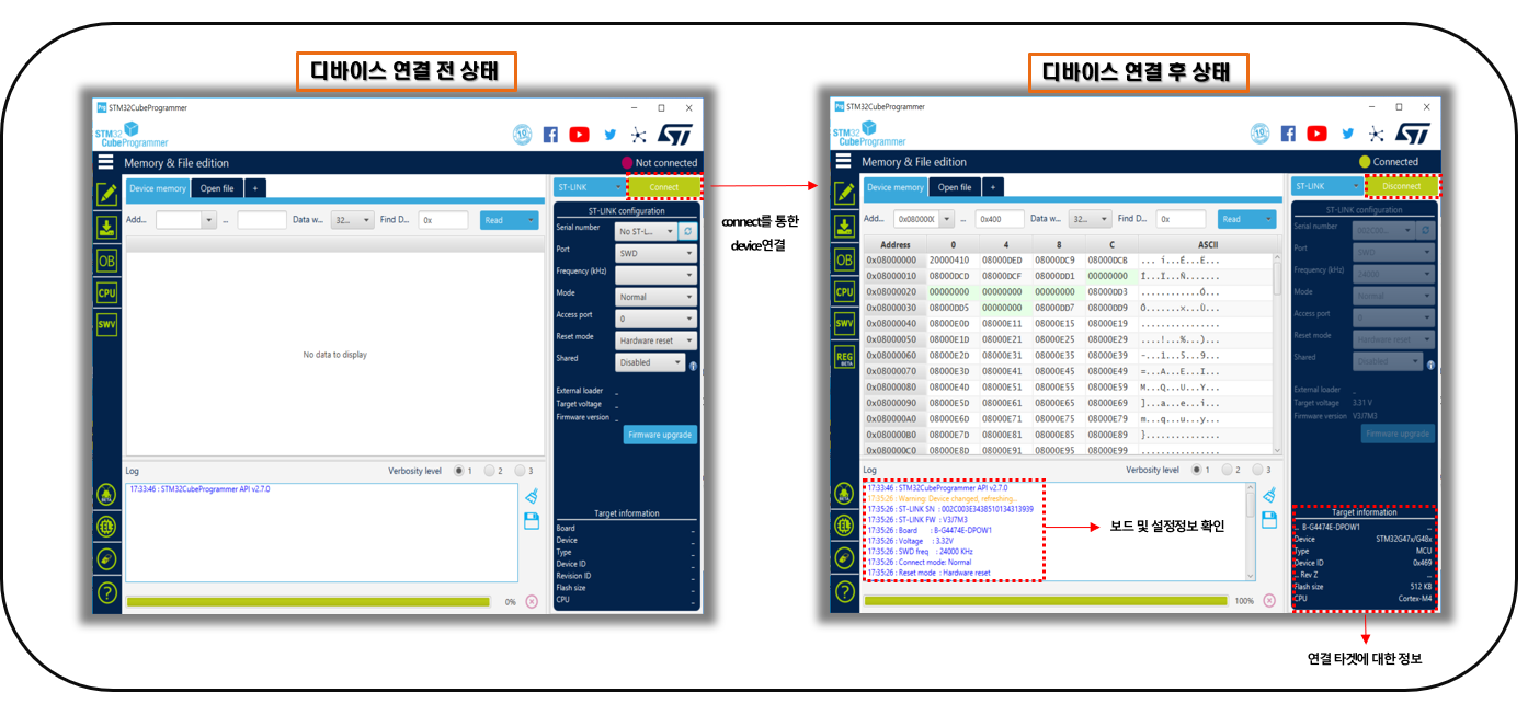 STM32CubeProgrammer 사용법