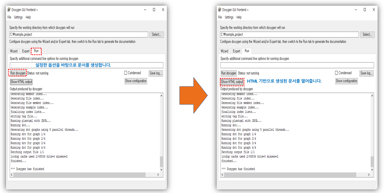 Doxygen & Graphviz 사용법