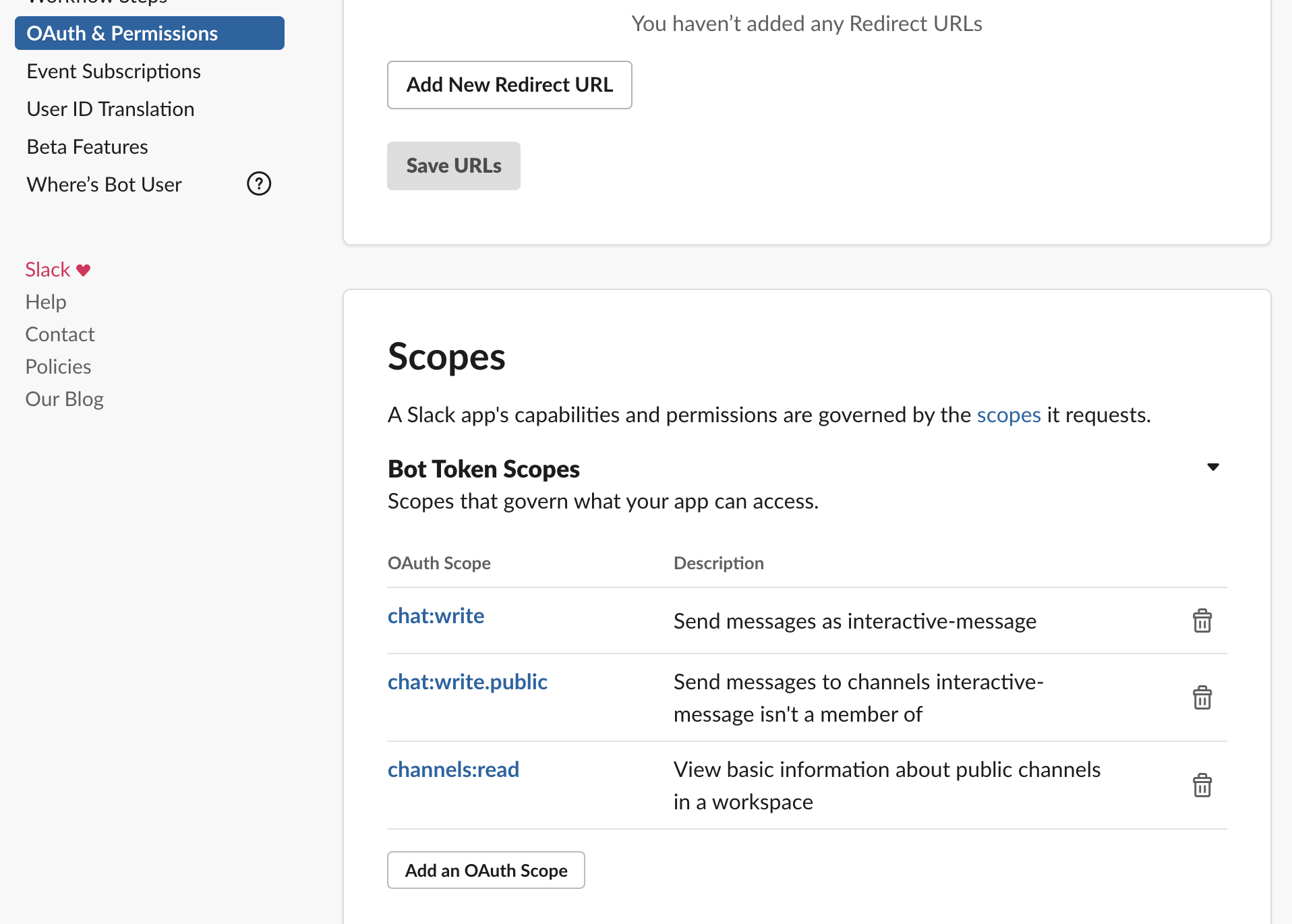 [Slack API] Interactive Components with CURL, Python(AWS Lambda) - post message